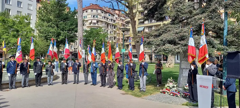 Annecy — Journée nationale du souvenir des victimes et héros de la ...
