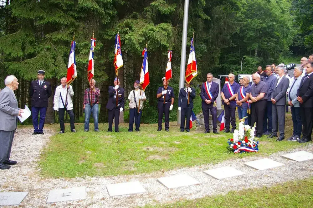 Fessy — L’hommage 2022 aux résistants de Foges (Le Souvenir Français 74)