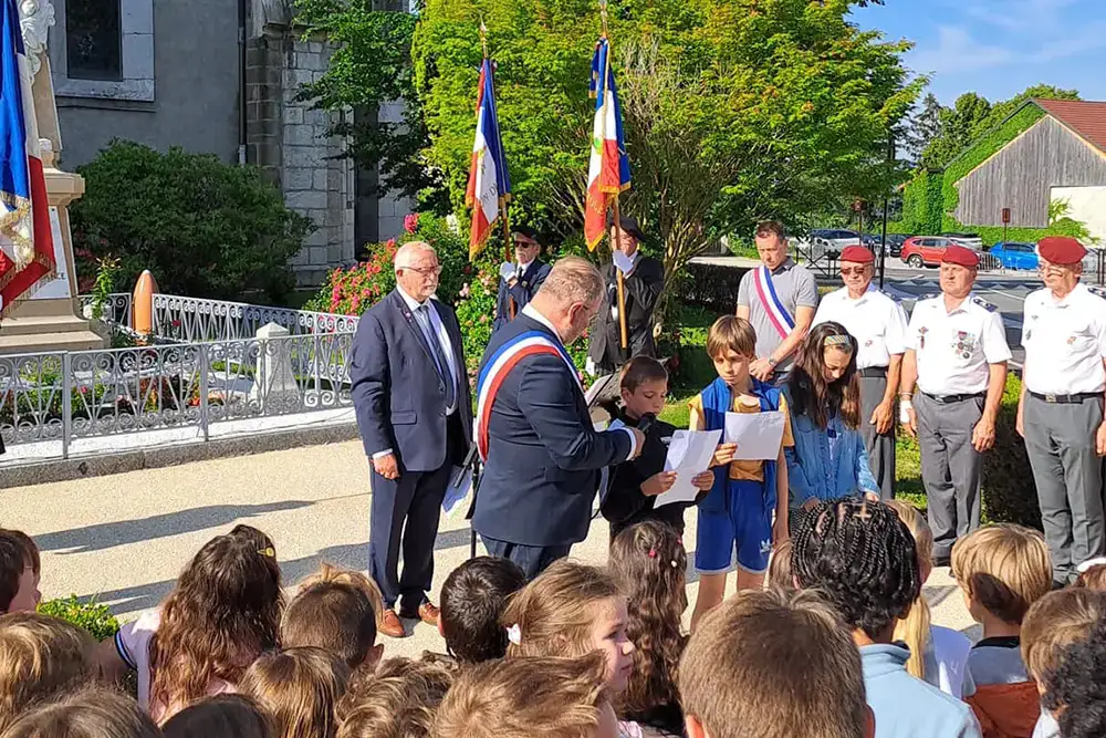 Fillinges — Commémoration du 84e anniveraire de l'appel du 18 juin (Le ...